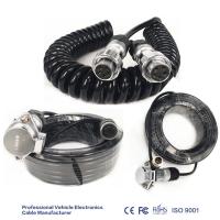 China 10M Din Male To Male Car Reversing Camera Cable With 7 Pin Plastic Core for sale