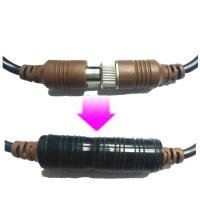 China 5 Pin Aviation Chassis Male Female Connector Metal Copper Material for sale