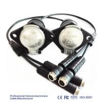 China 7 Pin 8.0MM Trailer Plug Cable Aviation Micro Male Flexible PVC Insulation for sale