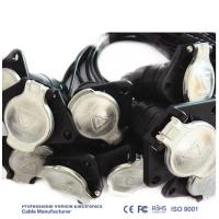 China 7 Pin 8.0MM Trailer Plug Cable Aviation Micro Male Flexible PVC Insulation for sale
