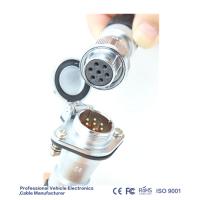 China GX12 IP67 Male To Male Extension Cable For Heavy Duty Vehicles Camera for sale