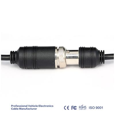 China Power Aviation Din Connector Camera Extension Cable 4 Pin 5.0MM for sale