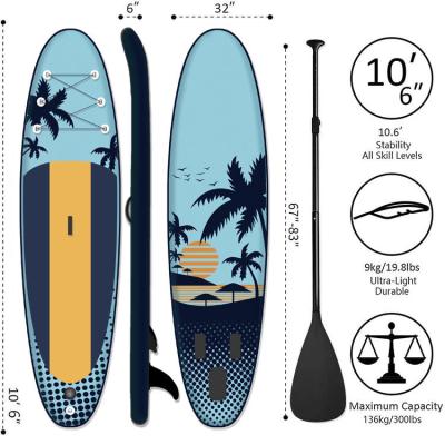 China Customizable Touring Sup Board 330LBS Capacity Foldable Paddle Boards for sale