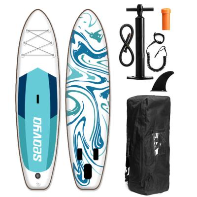 China High Pressure Drop Stitch Inflatable Surfboard Sup Fishing Paddle Board for sale