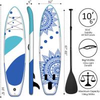 China Customized Touring Sup Board Water Inflatable Surfing Boards With Paddle  6