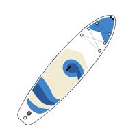 China Custom Touring Sup Board Inflatable Sup Stand Paddle Board for sale