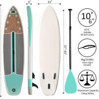 China Isup Inflatable Water Surf Soft Board High Pressure Drop Stitch for sale