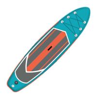 China Customized Logo Standup Paddle Board Blow Up Surfboard Blue Color for sale