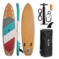 China 3 Piece Length Adjustable Floating Inflatable Paddle Board Stand Up Surfboard for sale