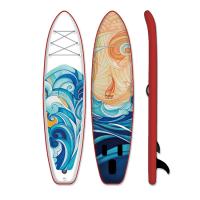 China Huarui Floating Drop Stitch Sup Board Inflatable Stand Up Paddle SGS Approved for sale