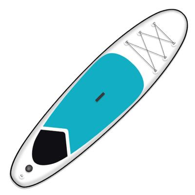 China Inflatable 6ft Soft Top Surfboard Foam Equipped PVC High Pressure Drop Stitch for sale