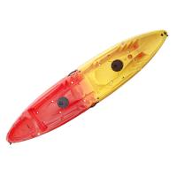 China LLDPE Sit On Top Plastic Kayak 600 Lb Capacity Double Seat 2 Person Tandem Fishing for sale