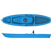 China 275 Lbs One Person Sit On Top Canoe LLDPE Plastic Single Seat Fishing Kayak for sale