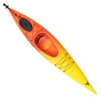 China Canoe Sea Touring Kayak 297 Lbs Huarui Watersports 1 Person LLDPE for sale