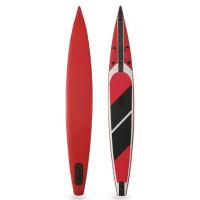China 3.81m*0.55m Red Paddle Sup Board Racing Inflatable For Surfing for sale