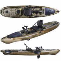 China One Person Sit On Top Foot Pedal Single Fishing Pedal Kayak With Pedals And Seat for sale