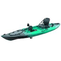 China Single Person Fishing Pedal Kayaks LLDPE HDPE 180kgs Sit On Top Kayak for sale