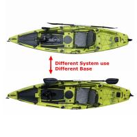 China 3.38m*0.87m Fishing Pedal Kayak LLDPE Single Sit On Top Fishing Kayak for sale