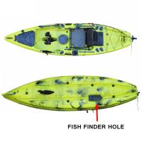 China Drive Fishing Pedal Kayak 550lbs HDPE Sea Touring Boat for sale