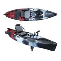 China Drive Fishing Pedal Kayak 550lbs HDPE Sea Touring Boat for sale