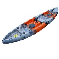 China Elkton Outdoors Tandem Fishing Kayak Two Person Double Touring 3.7m*0.86m for sale
