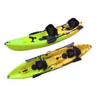 China 3.65m Tandem Family Double Person Fishing Kayak for sale
