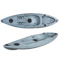China Cheap Plastic Kayak Ocean 1 Person Sit On Top Fishing paddle Kayak for sale
