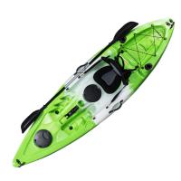 China Cheap Plastic Kayak Ocean 1 Person Sit On Top Fishing paddle Kayak for sale