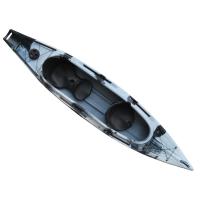 China 3 Person Seat Sit In Canoe LLDPE Plastic Fishing Kayak 600 Lb Capacity for sale