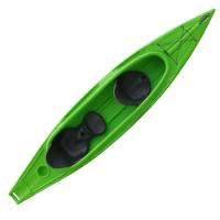 China 3 Person Seat Sit In Canoe LLDPE Plastic Fishing Kayak 600 Lb Capacity for sale