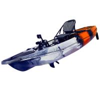 China HDPE Pedal Drive Kayaks Sit On Top Fishing Canoe 3.32m*0.9m for sale