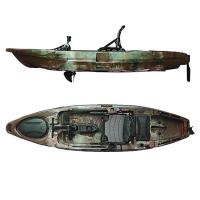 China HDPE Pedal Drive Kayaks Sit On Top Fishing Canoe 3.32m*0.9m for sale