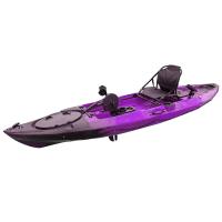 China Foot Pedal Kayak One Person Sit On Top Single Man Fishing Canoe Kayak for sale