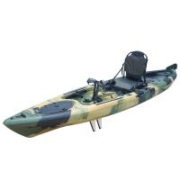 China HDPE Titan Sit On Top Stand Up Fishing Kayak Pedal Single Person for sale