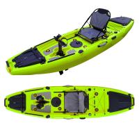 China Plastic 1 Man Fishing Kayak Lldpe Single Person Sit On Top 264 Lbs for sale