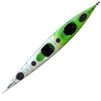 China Tandem Sea Touring Kayak Sit In Pelican 2 Person 3 Years 8 Degree 529 Lbs for sale