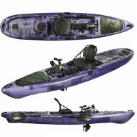 China Foot Pedal Kayak Touring Fish Ocean Angler Sit On Top Fishing Kayak for sale