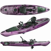China Foot Pedal Kayak Touring Fish Ocean Angler Sit On Top Fishing Kayak for sale