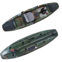 China 38.2kgs Fishing Foot Pedal Lightweight Sit On Top Kayaks Comfortable for sale