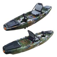 China 38.2kgs Fishing Foot Pedal Lightweight Sit On Top Kayaks Comfortable for sale
