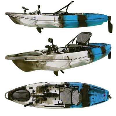 China Native Watercraft Fishing Pedal Kayak Sit On Top 3.32m*0.9m for sale