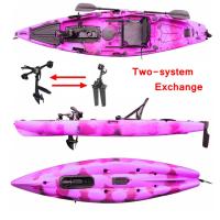 China Hobie Fishing Pedal Kayak Hobie Foot Sit On Top Single Person for sale