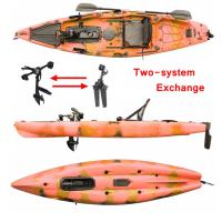 China Hobie Fishing Pedal Kayak Hobie Foot Sit On Top Single Person for sale