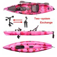 China Hobie Fishing Pedal Kayak Hobie Foot Sit On Top Single Person for sale