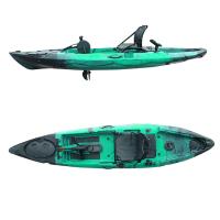 China 180kgs Fishing Pedal Kayaks Rotomolded Polyethylene Single Sit On Top for sale