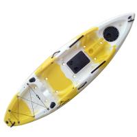 China Double Fishing Kayak Canoe Sit On Top Plastic With Paddle 2.7m*0.84m for sale