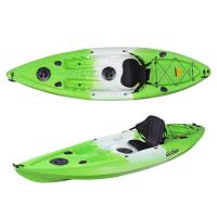 China LLDPE Sit On Top Sun Dolphin Fishing Kayak With Pedals 2.95m*0.78m for sale
