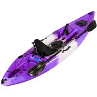 China Hobie Single Sit On Top Kayak Green Fishing Canoe 2.95m*0.78m for sale