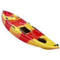 China 12 Ft Youth Sit On Top Kayak Fishing Single Person Wrapped By Three Layers for sale