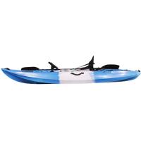 China Riber Deluxe Sit On Top Kayak 350 Lb Capacity 1 Man Fishing Canoe for sale